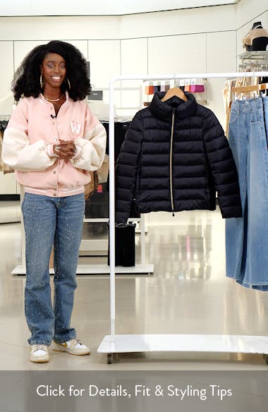 Save The Duck Elsie Water & Wind Repellent Puffer Jacket | Nordstrom