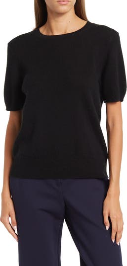Magaschoni Short Sleeve Cashmere Sweater | Nordstromrack