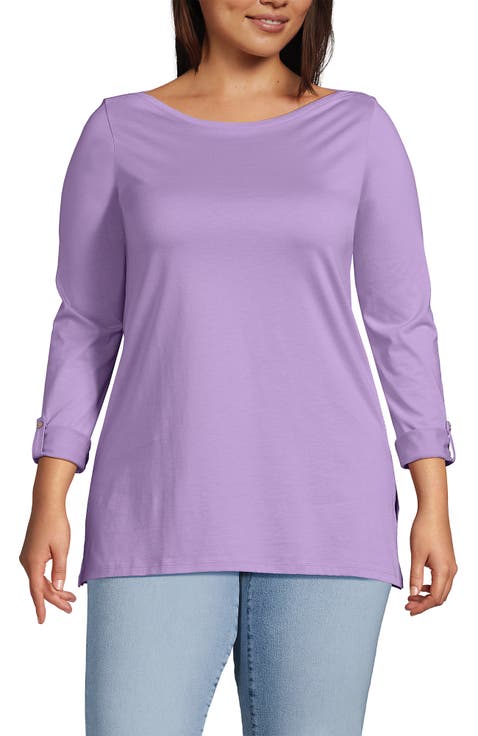 Purple Plus-Size Tops for Women | Nordstrom