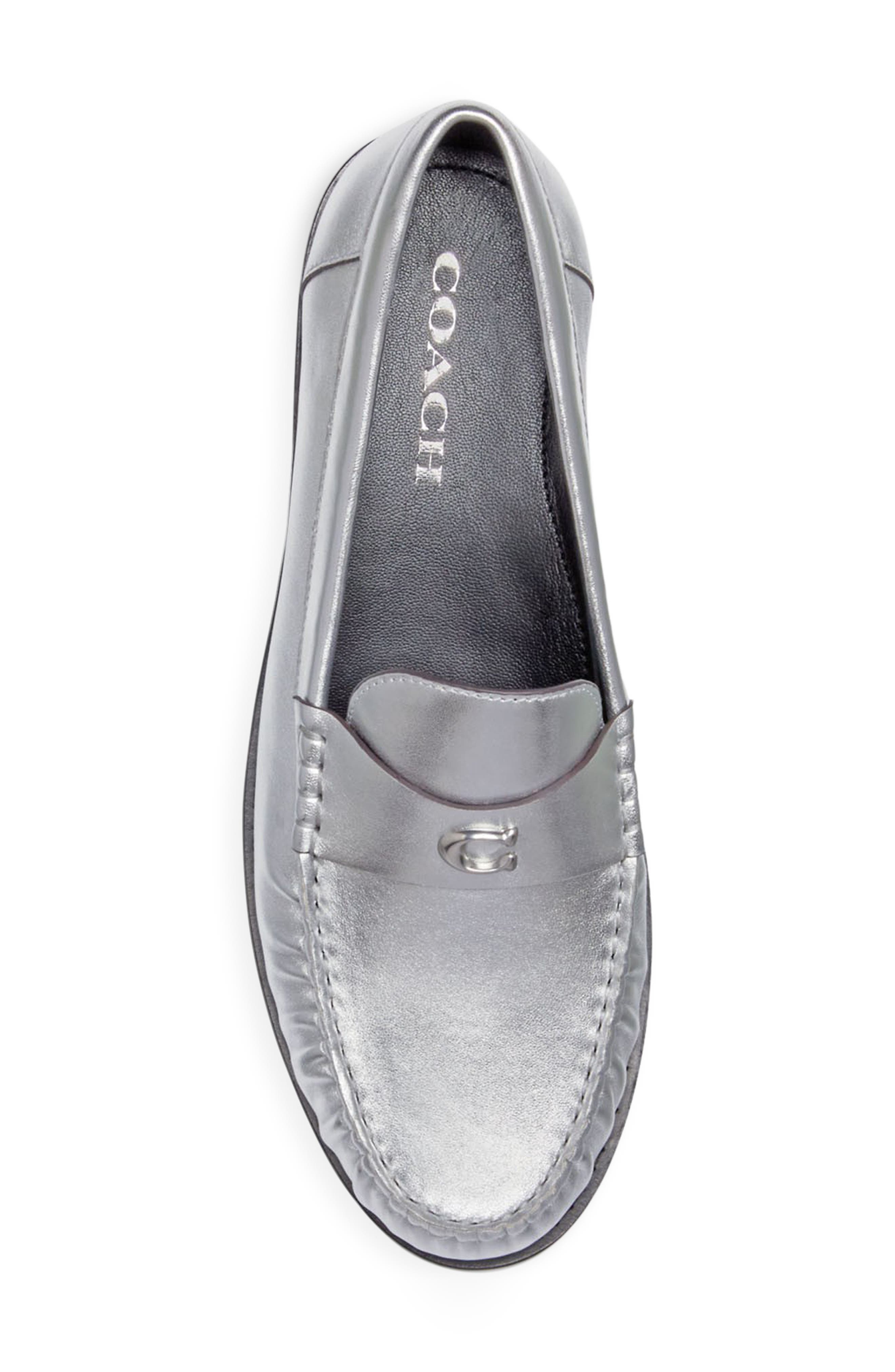 COACH Jolene Metallic Loafer (Women) | Nordstrom
