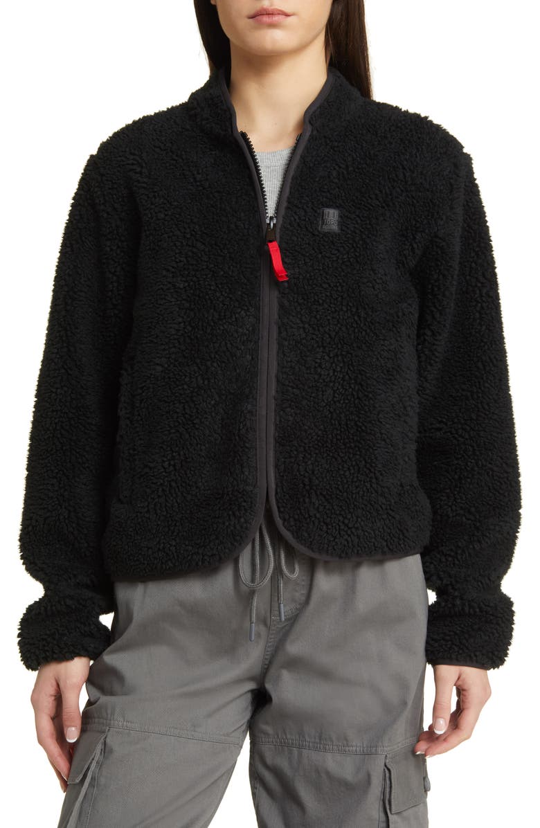 Topo Designs Faux Shearling Water Resistant Reversible Jacket | Nordstrom