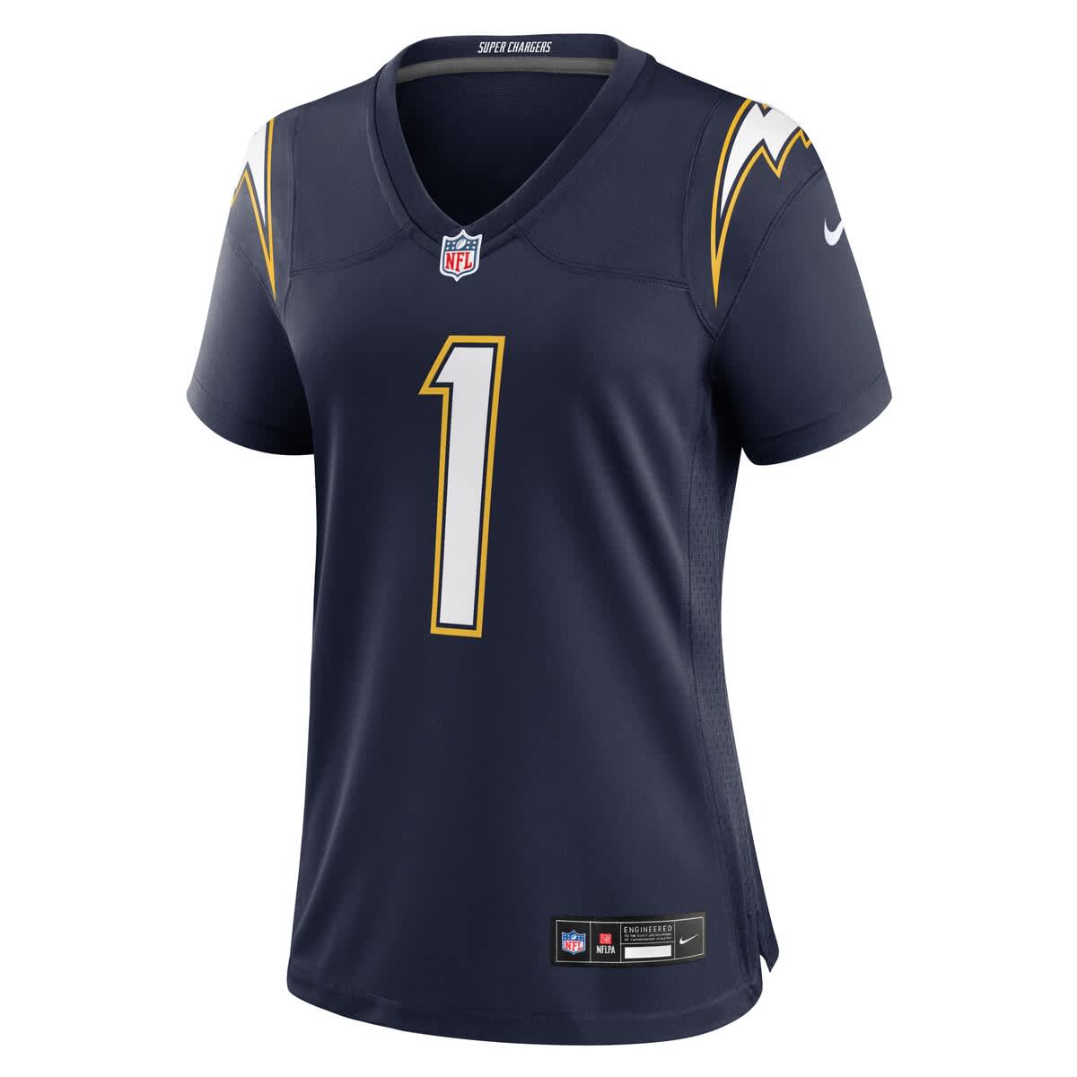 Nike Women's Nike Quentin Johnston Navy Los Angeles Chargers Alternate ...