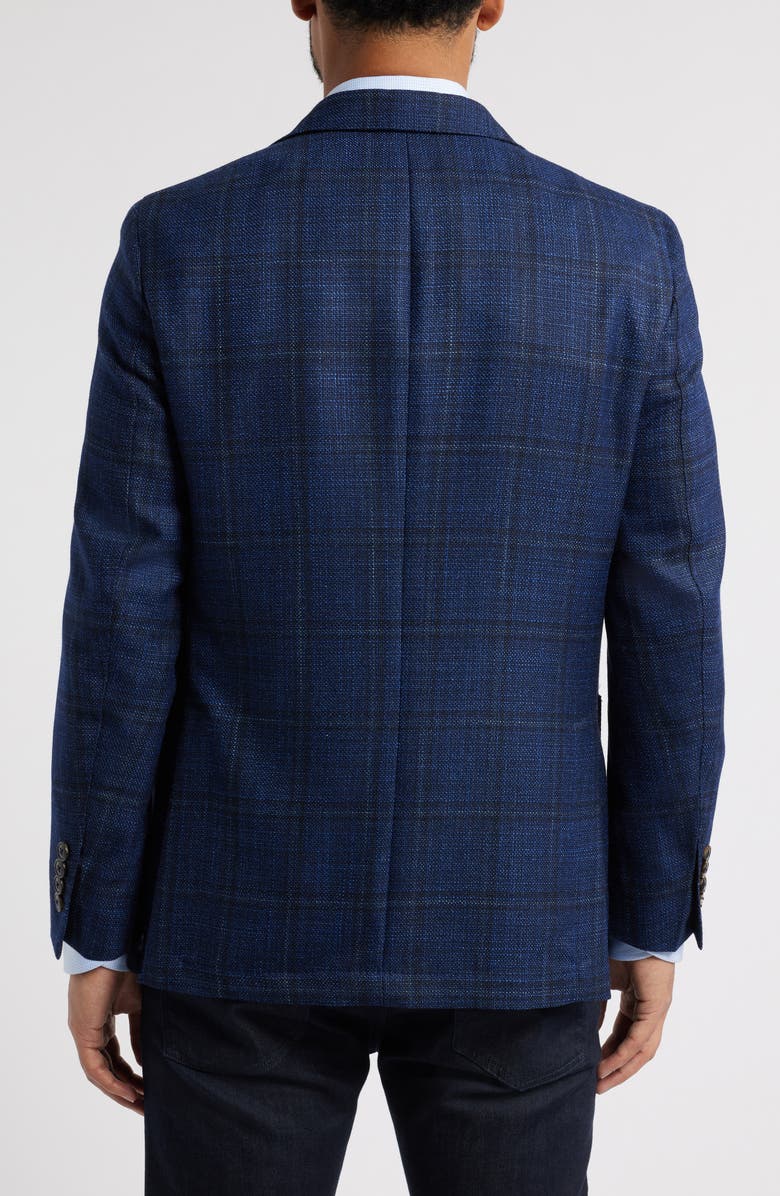 Peter Millar Crown Crafted Clyde Plaid Merino Wool & Silk Sport Coat ...