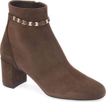 FERRAGAMO Ghila Block Heel Boot (Women) | Nordstromrack