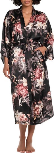 Midnight Bakery Floral Wrap Robe | Nordstrom