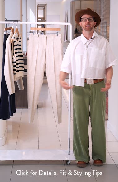 BOSS Tanya Straight Leg Pants | Nordstromrack