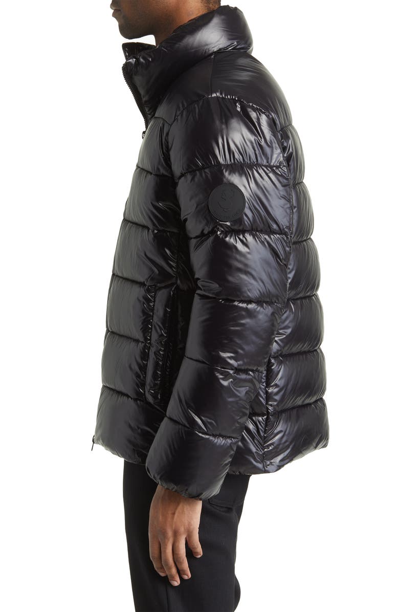 Save The Duck Mitch High Gloss Insulated Water Repellent Puffer Jacket ...