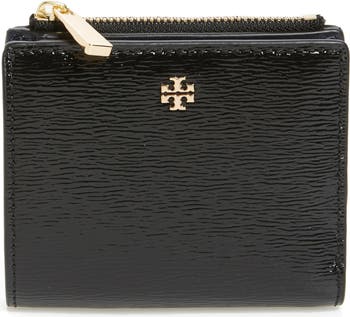 Tory Burch Mini Robinson Wallet Patent Leather Bifold Wallet | Nordstrom