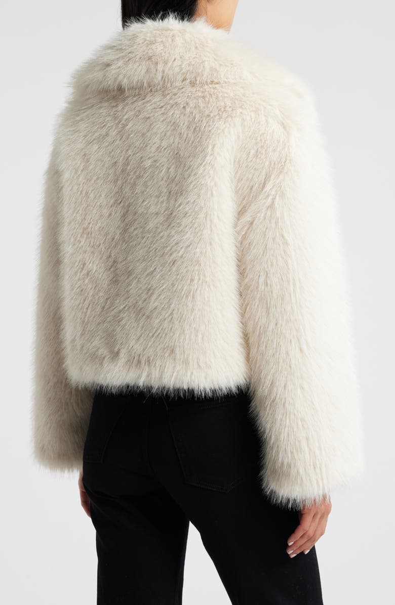BCBG Max Azria Faux Fur Crop Jacket | Nordstromrack