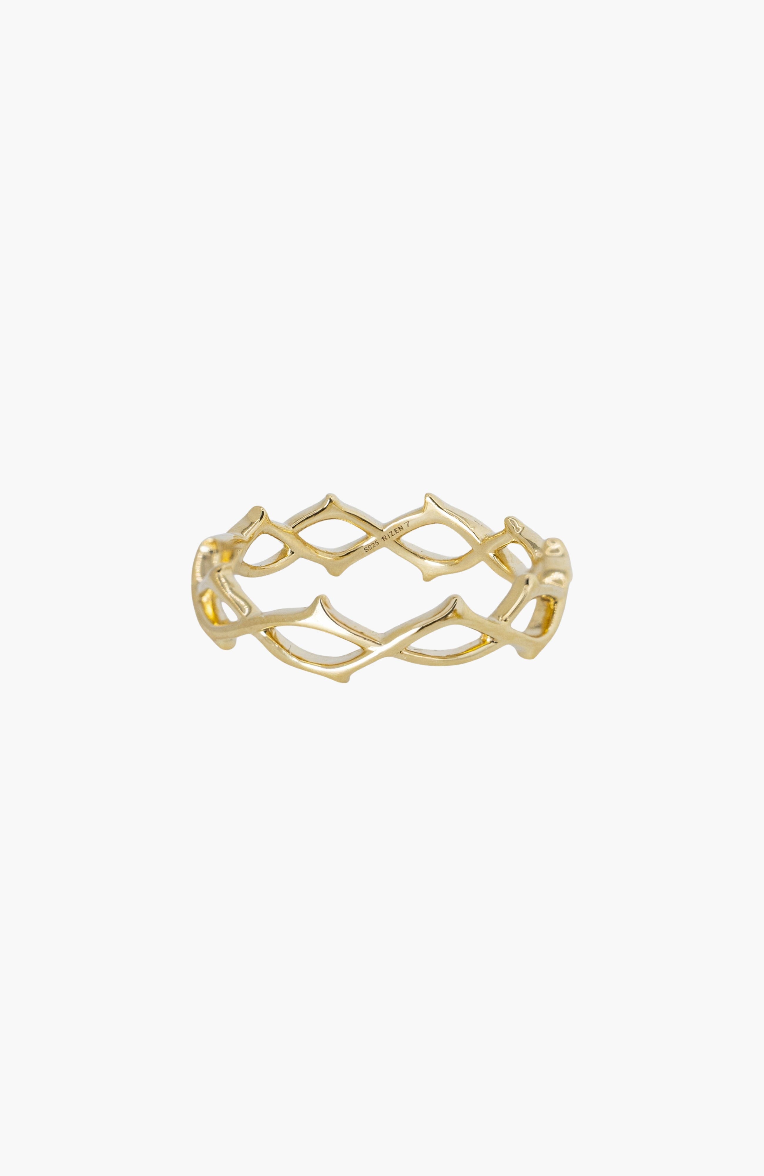 Rizen Jewelry Crown Of Thorns Band Ring | Nordstrom