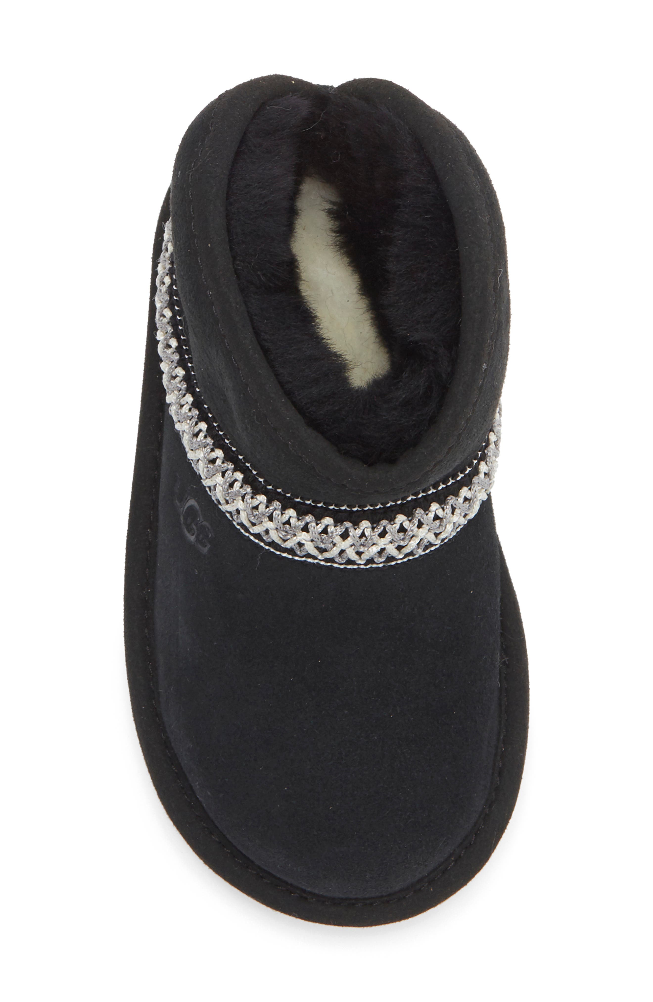 UGG® Kids' Classic Faux Fur Mini Crescent Boot | Nordstromrack