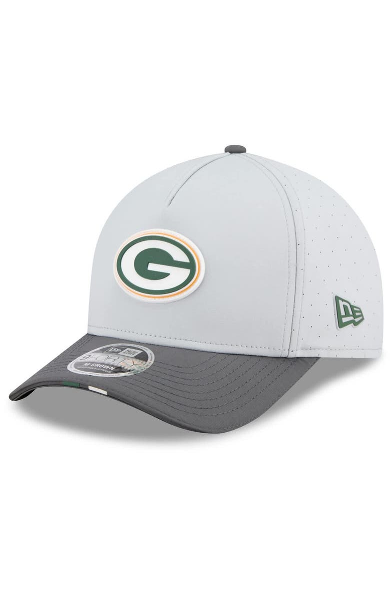 New Era Men's New Era Gray/Graphite Green Bay Packers 2025 NFL Training ...