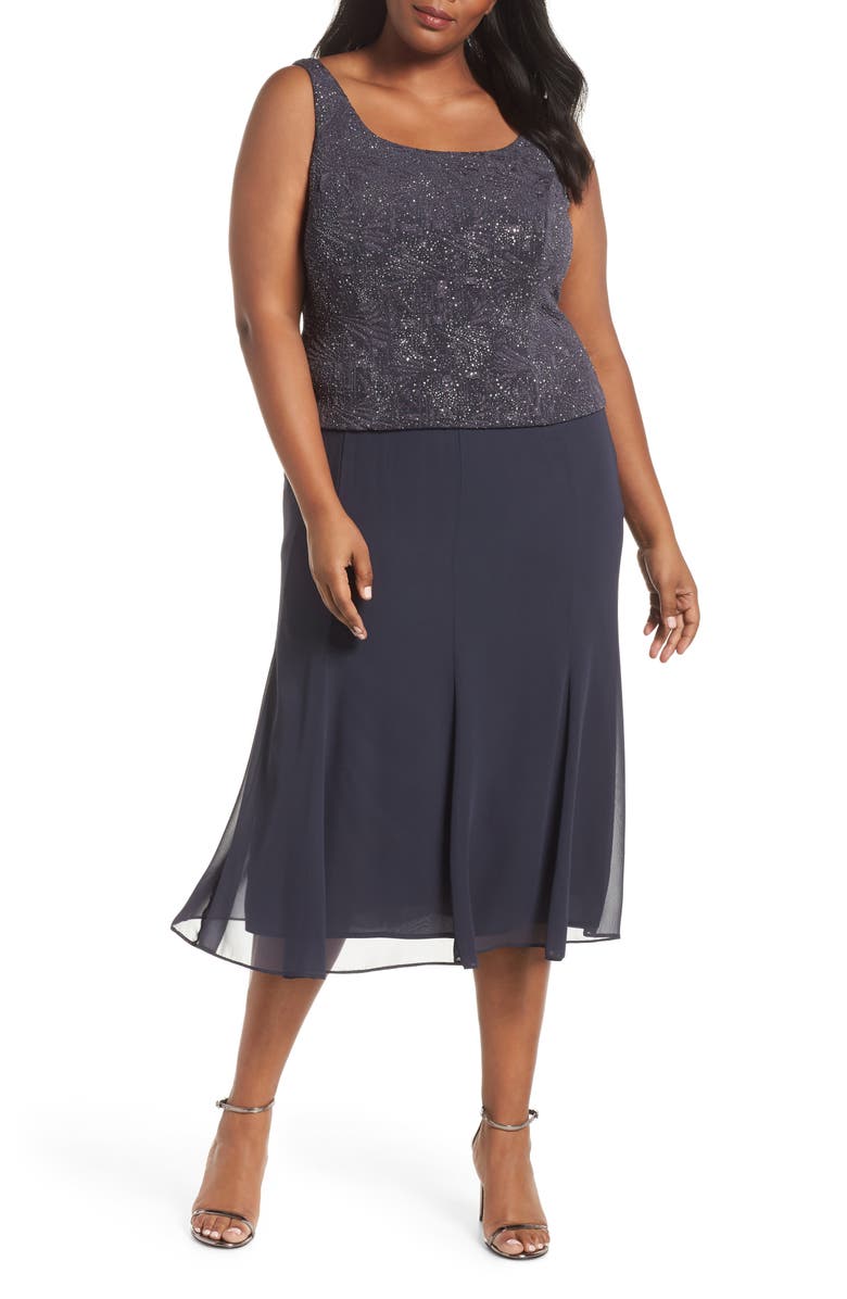Alex Evenings Mock Two-Piece Jacket Dress | Nordstrom