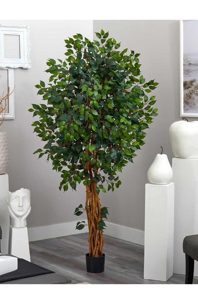 NEARLY NATURAL 6' Palace Style Artificial Ficus Tree | Nordstromrack