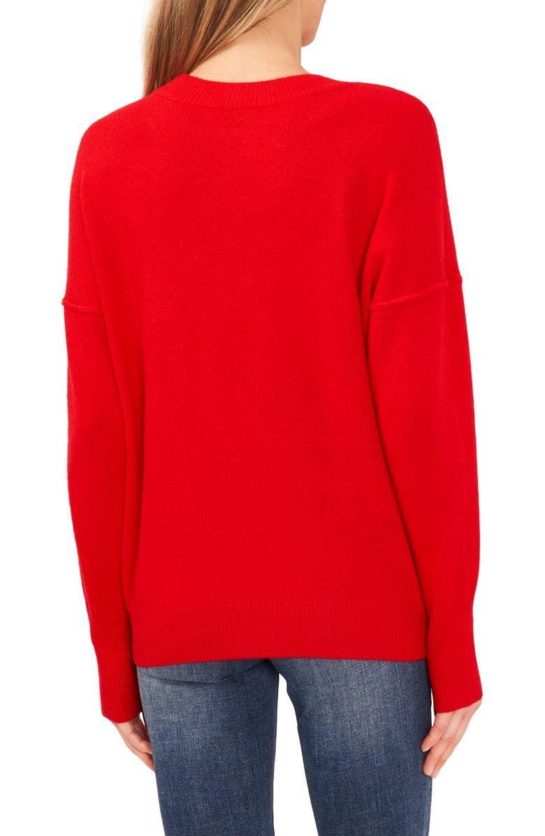 CeCe Merry Cozy Crewneck Sweater | Nordstromrack
