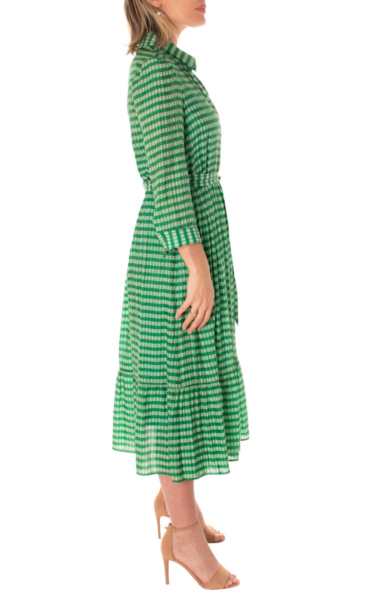 Taylor Dresses Long Sleeve Button Dront Tie Belt Dress | Nordstromrack