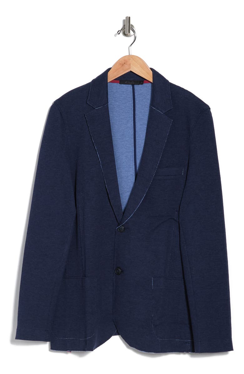 RAFFI Midnight Blue Solid Two Button Notch Lapel Spot Coat | Nordstromrack