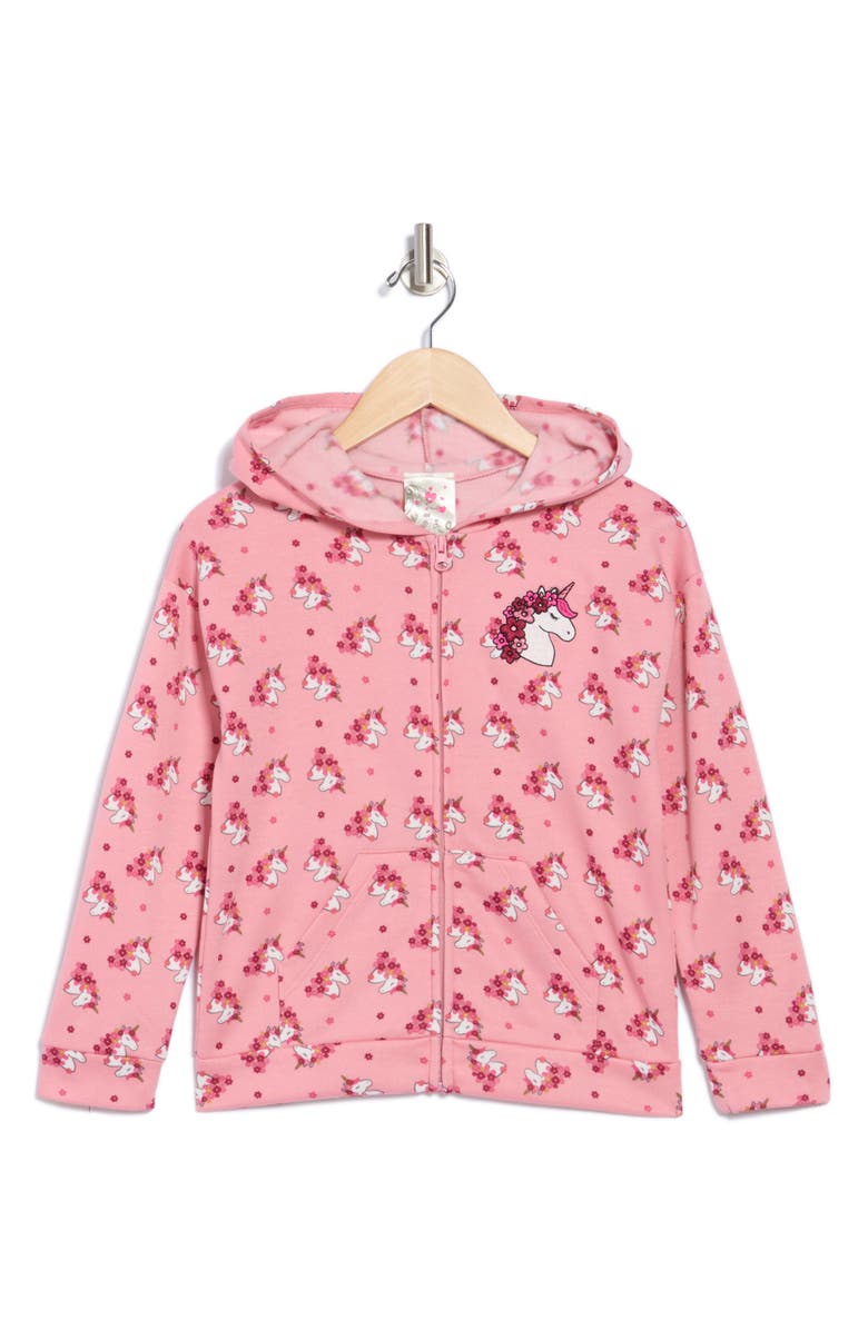 Lily Bleu Kids' Unicorn Zip-Up Hoodie | Nordstromrack