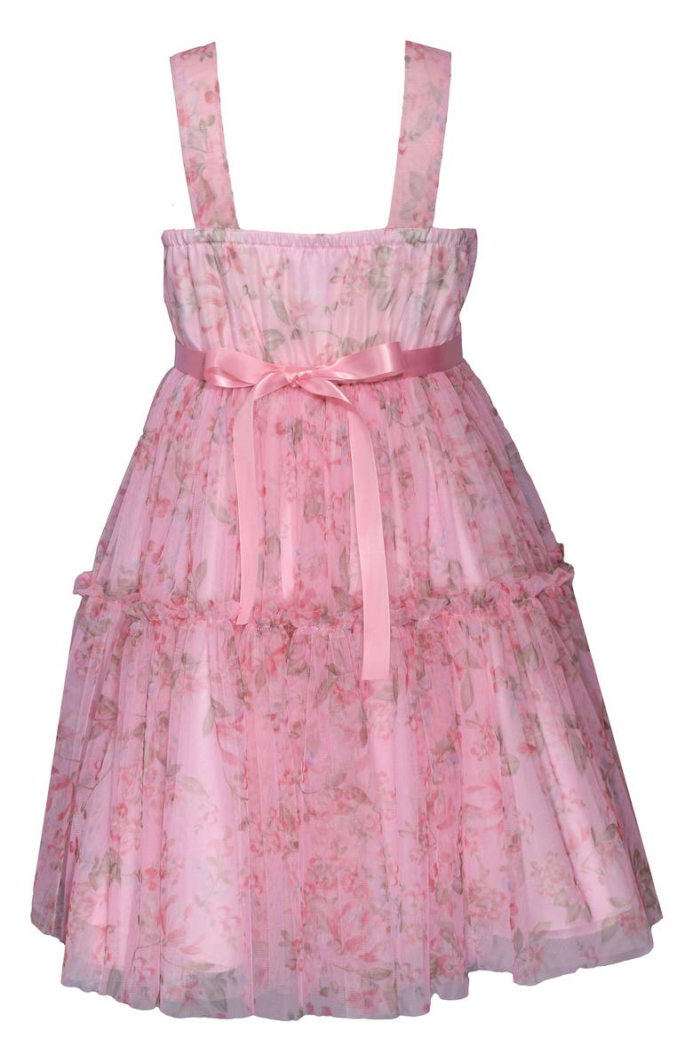 Iris & Ivy Kids' Floral Print Mesh Dress | Nordstromrack