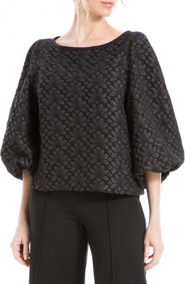 MAX STUDIO Textured Bubble Top | Nordstromrack