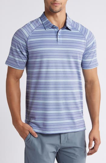Rhone Delta Stripe Piqué Golf Polo | Nordstromrack