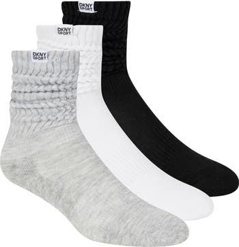 DKNY 3-Pack Slouch Terry Quarter Socks | Nordstromrack