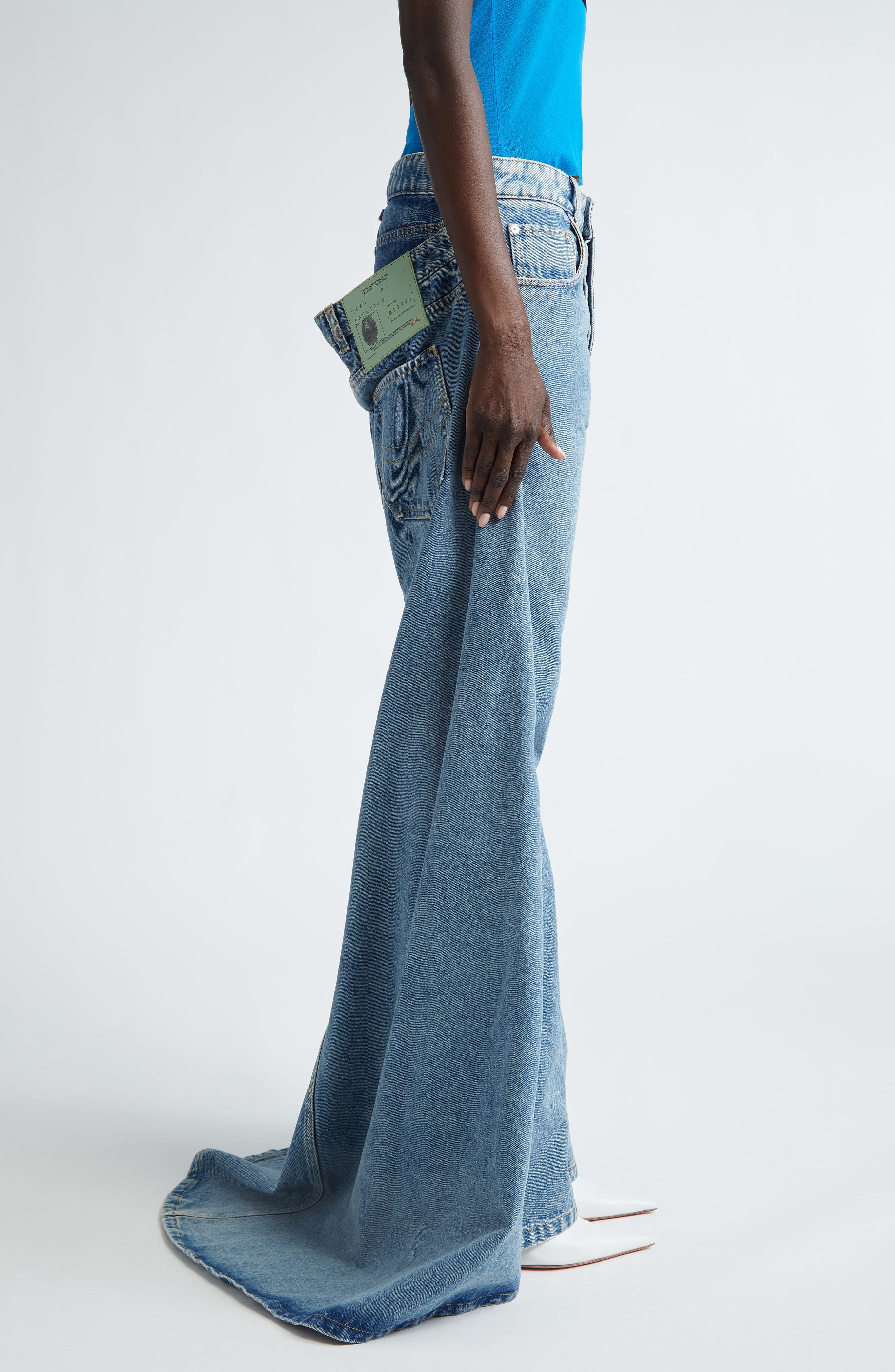 Jean Paul Gaultier x Shayne Oliver Fishtail Straight Leg Jeans | Nordstrom
