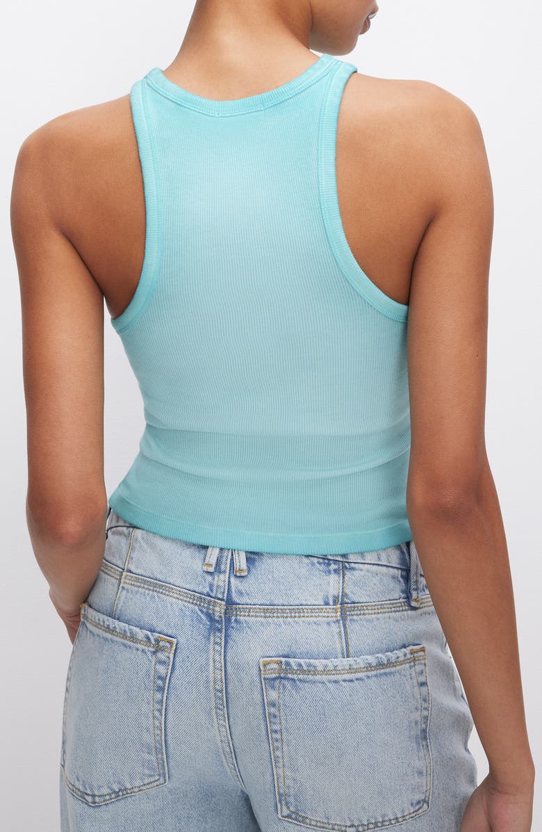 Good American Candy Wash Cutaway Rib Tank | Nordstrom
