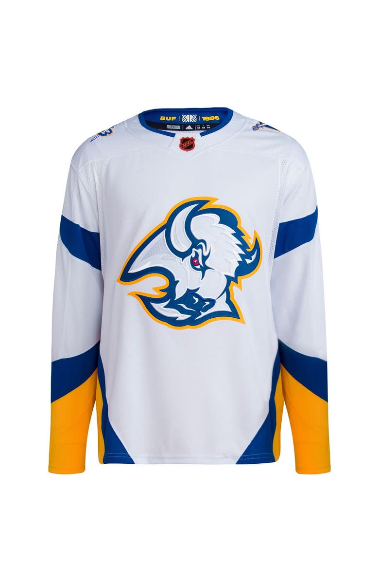 adidas Men's adidas White Buffalo Sabres Reverse Retro 2.0 Authentic ...
