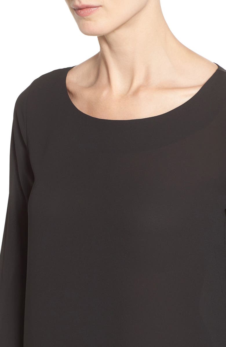 Pleione Bateau Neck Long Sleeve Blouse | Nordstrom