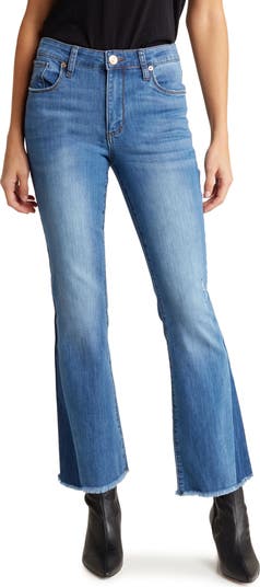 STS Blue Scarlett High Waist Fray Hem Kick Flare Jeans | Nordstromrack
