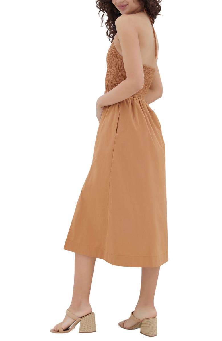 Lost + Wander Lady Like Charm Smocked Halter Sundress | Nordstrom