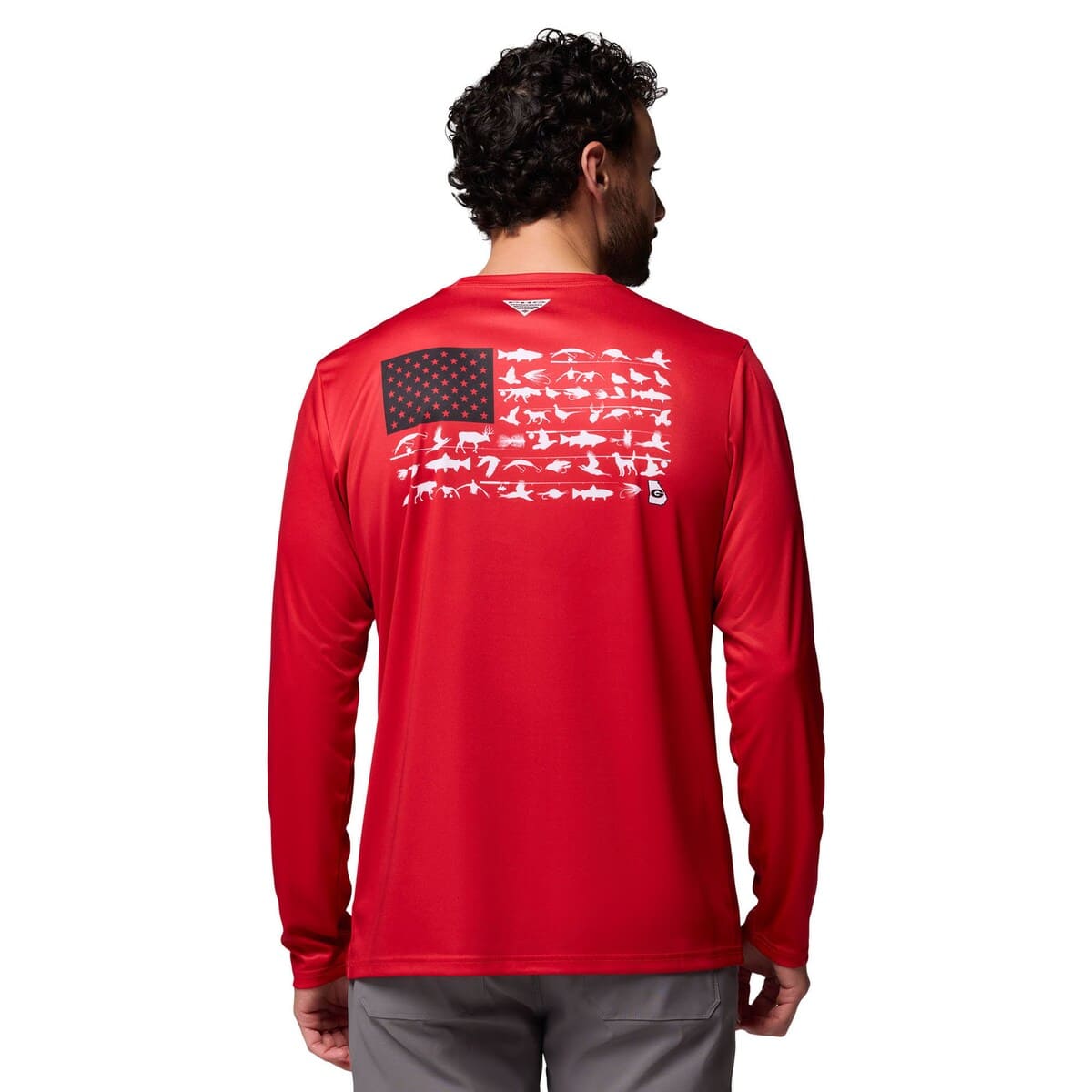 Columbia Men's Columbia Red Georgia Bulldogs PHG Terminal Shot Long ...
