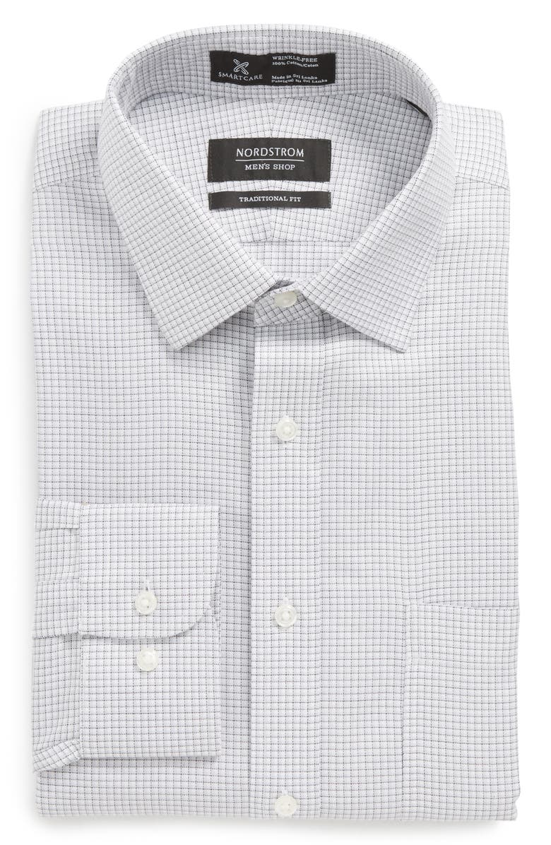 Nordstrom Men's Shop Smartcare™ Traditional Fit Check Dress Shirt ...