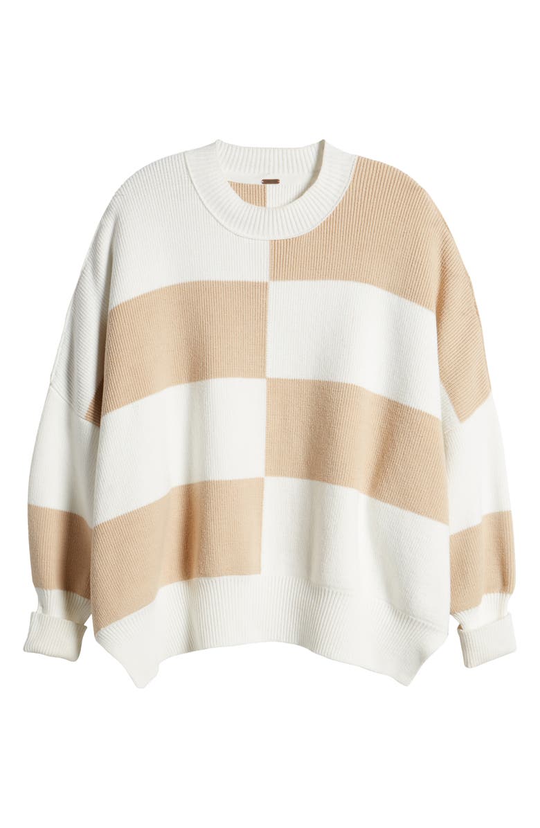 Free People Check Easy Street Sweater | Nordstromrack