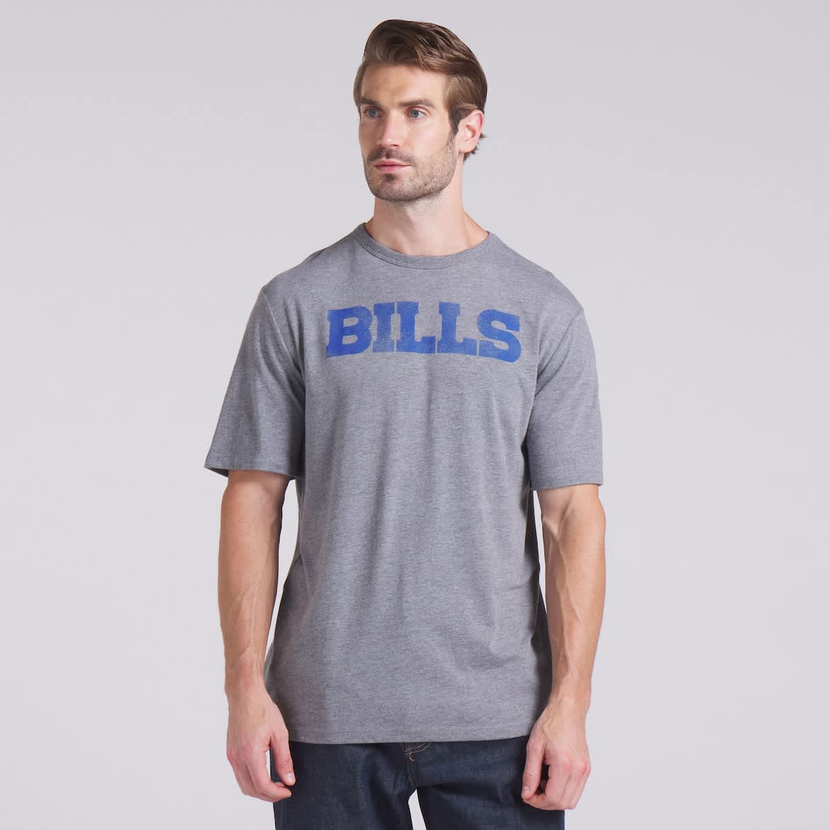 FANATICS Men's Fanatics Heather Gray Buffalo Bills Pass Rush Tri-Blend ...
