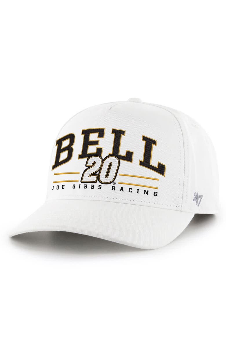 '47 Men's '47 White Christopher Bell Roscoe Hitch Adjustable Hat ...