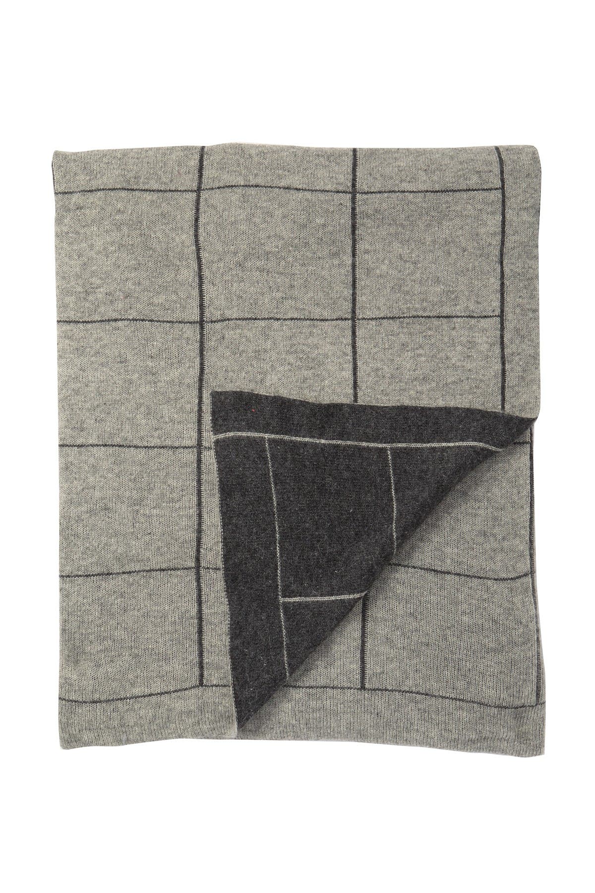 Portolano 2ply Square Pattern Reverse Throw - 50" x 68" | Nordstromrack