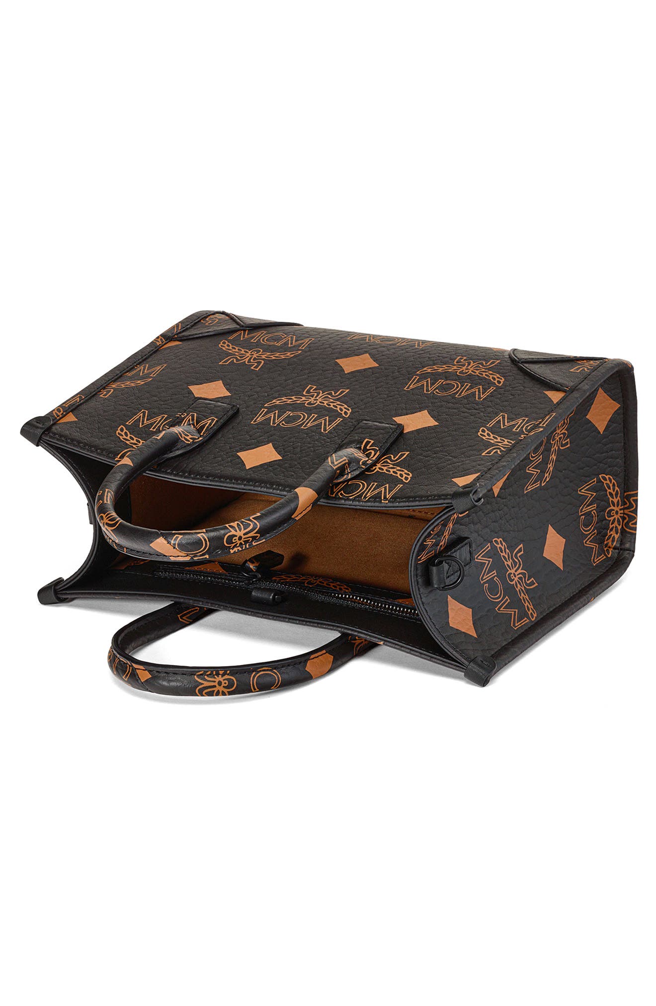 MCM Small Munchen Visetos Coated Canvas Tote | Nordstrom