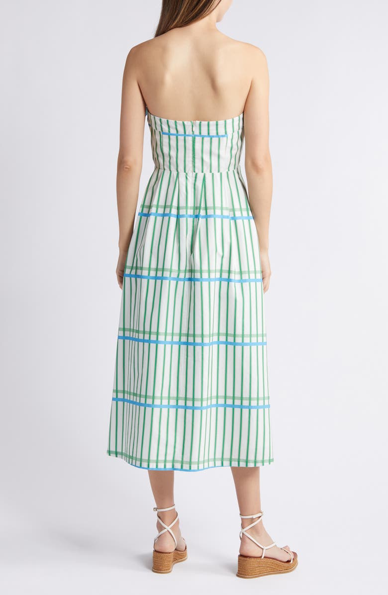 Du Paradis Marseille Stripe Strapless Fit & Flare Sundress | Nordstromrack