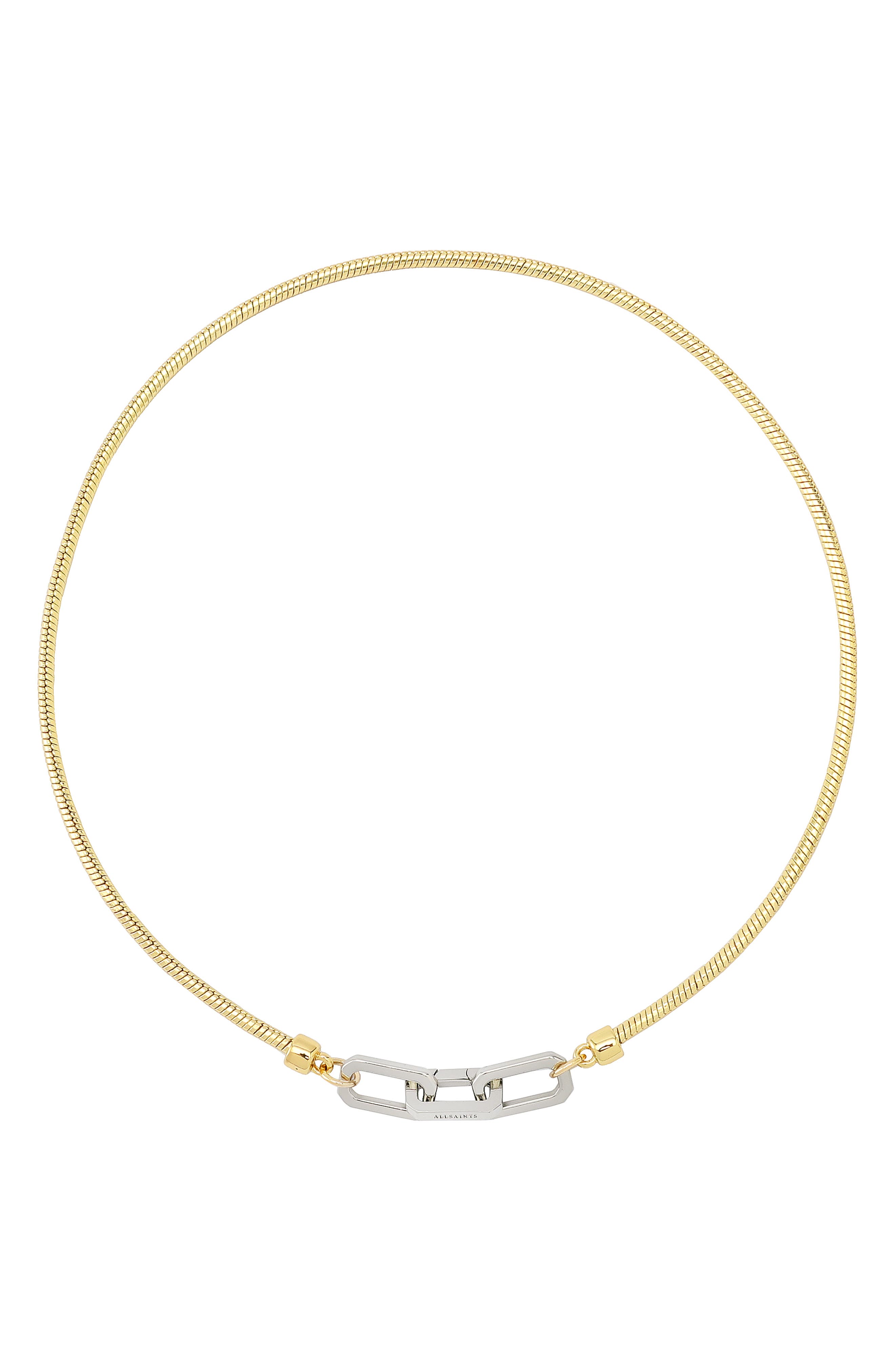 AllSaints Snake Chain Collar Necklace | Nordstrom