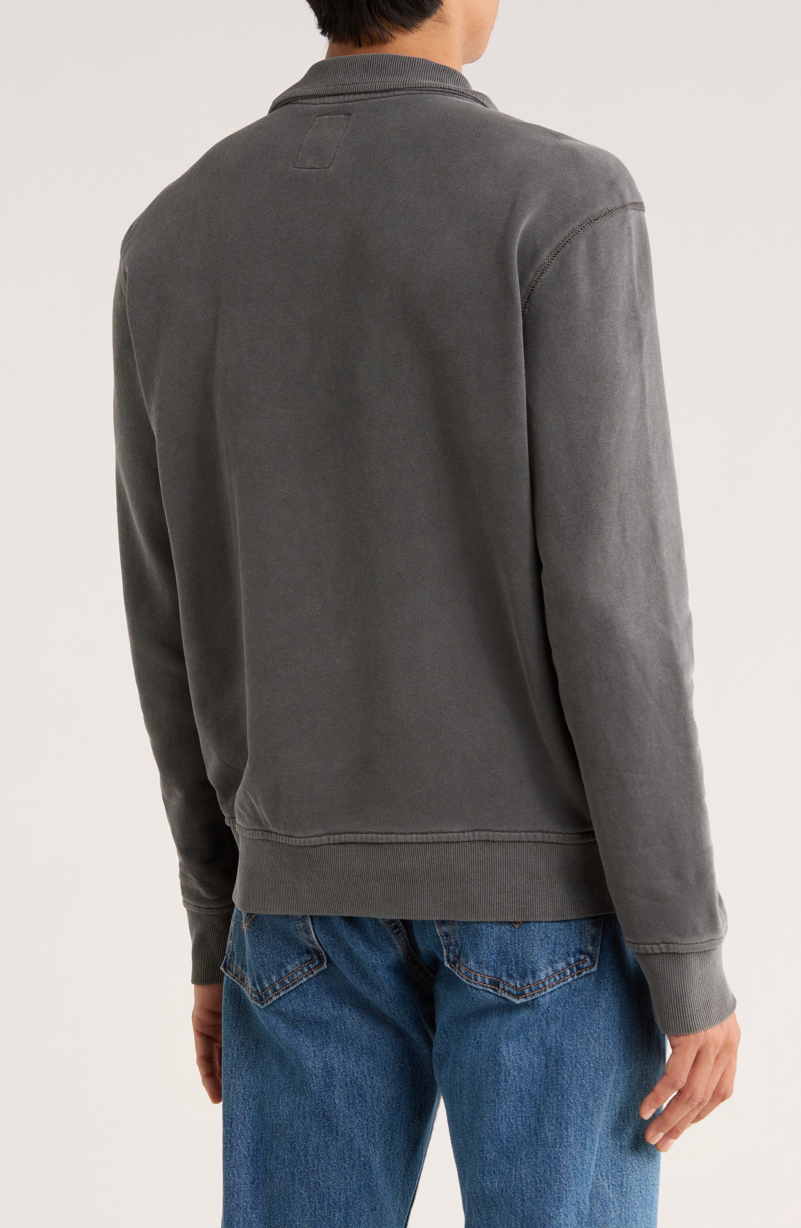Union Bronn French Terry Quarter Zip Sweatshirt | Nordstromrack