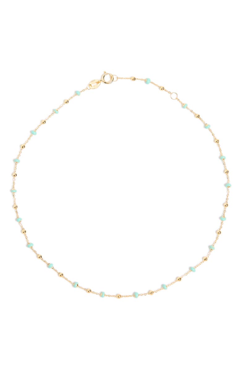 Bony Levy 14K Gold Enamel Bead Chain Bracelet | Nordstromrack