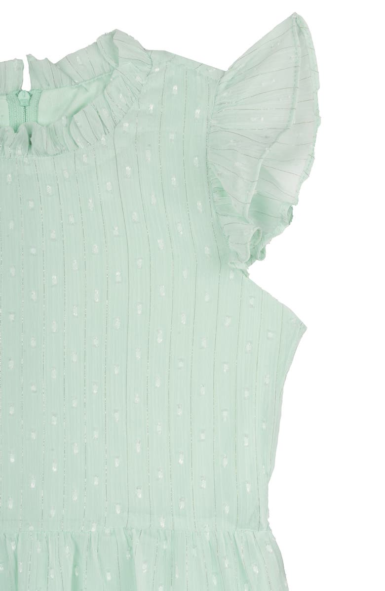 Rare Editions Kids' Metallic Fil Coupé Party Dress | Nordstromrack