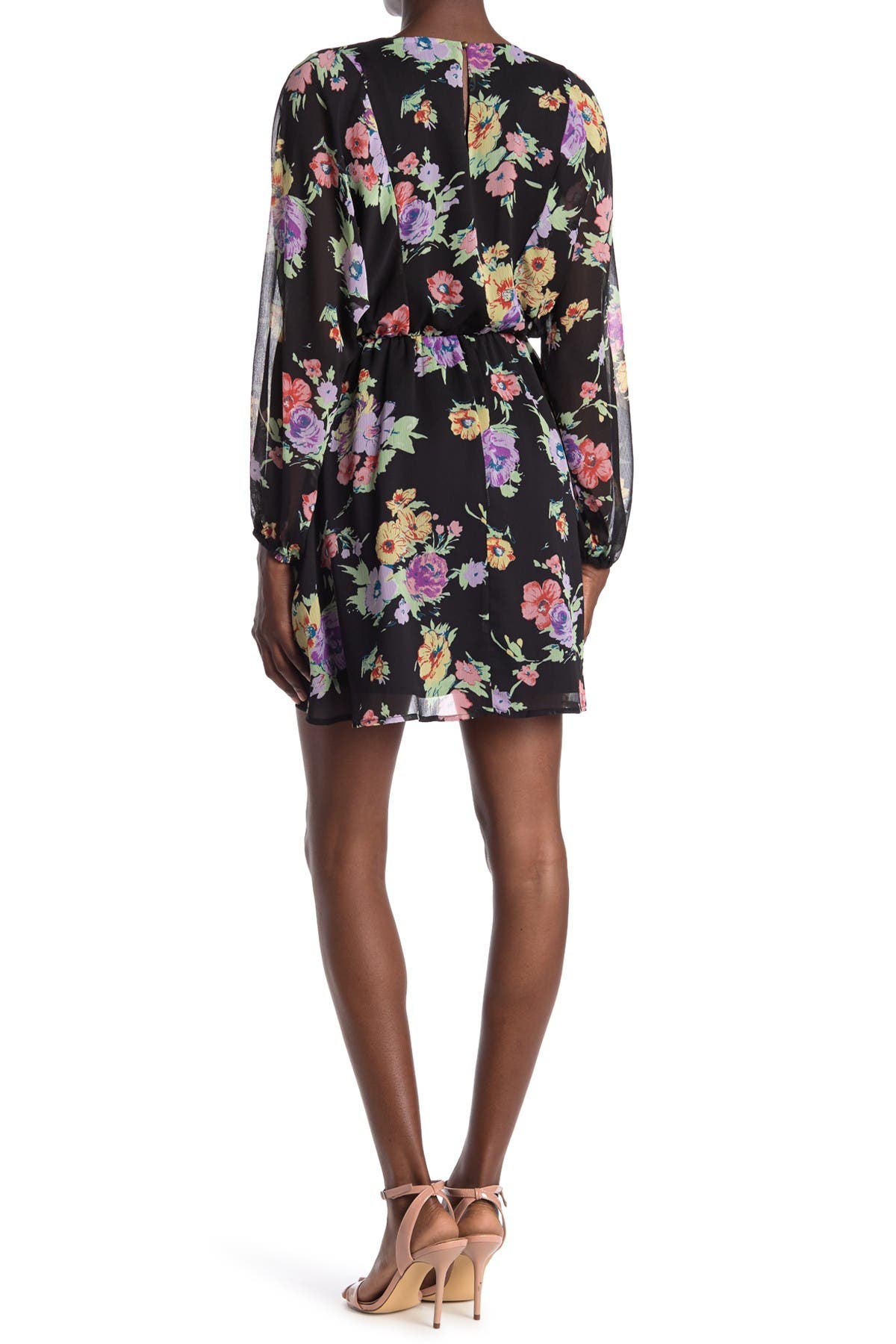 WAYF Dolman Long Sleeve Mini Dress | Nordstromrack