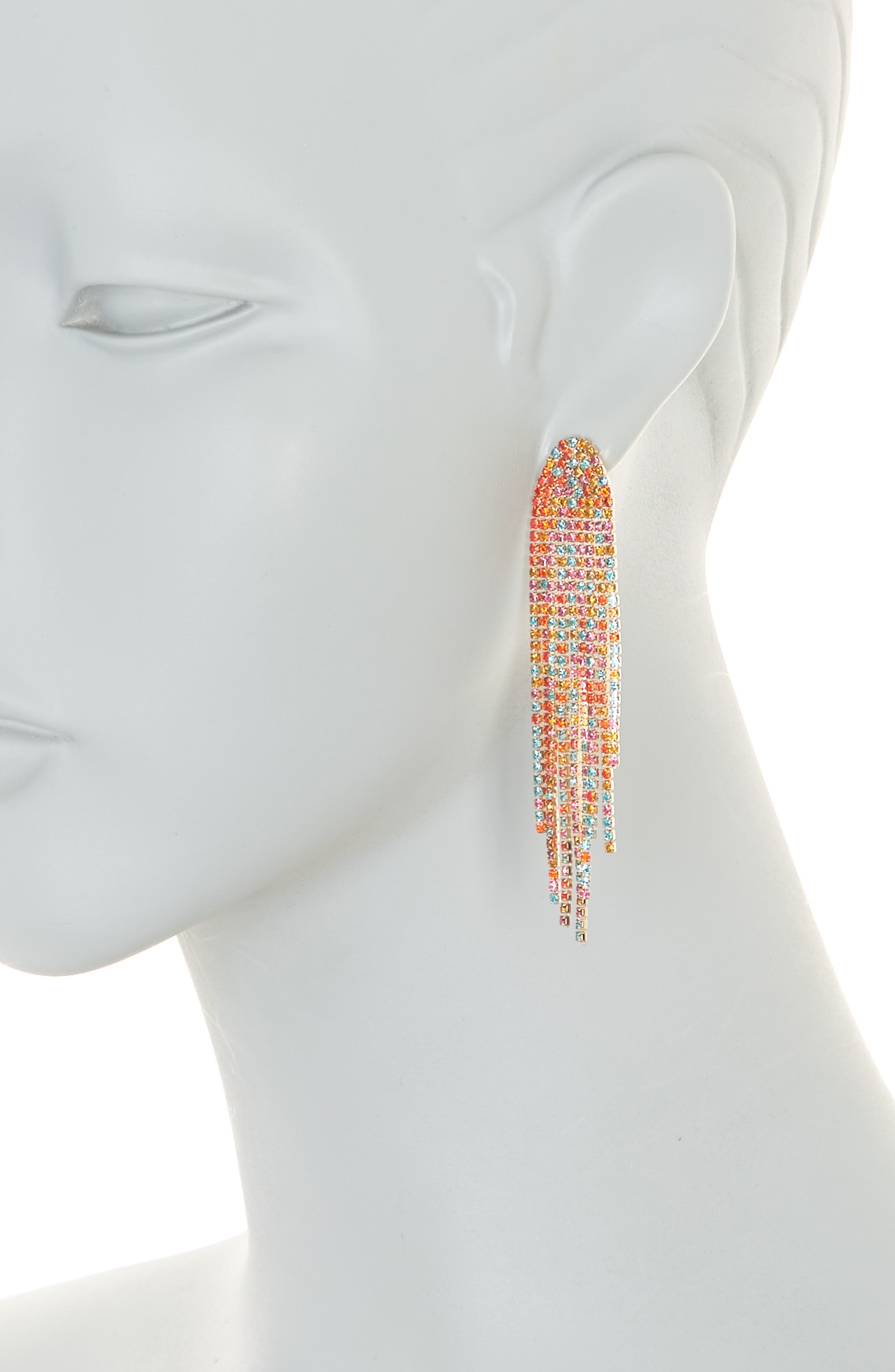 BaubleBar Crystal Cascading Drop Earrings | Nordstromrack