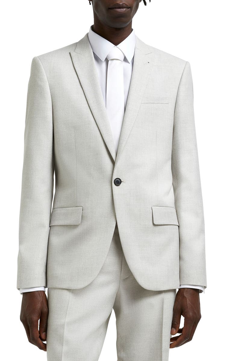 River Island Dobby Sport Coat | Nordstromrack