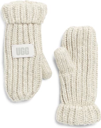 UGG® Kids' Chunky Knitted Mittens | Nordstromrack