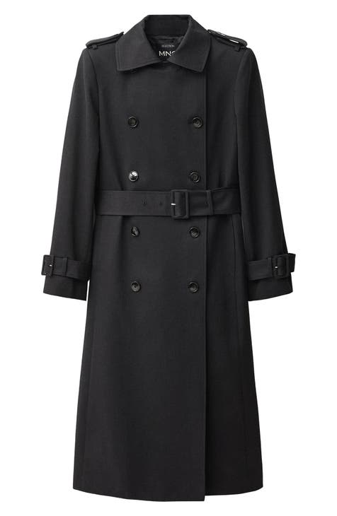 Women's Black Trench Coats | Nordstrom