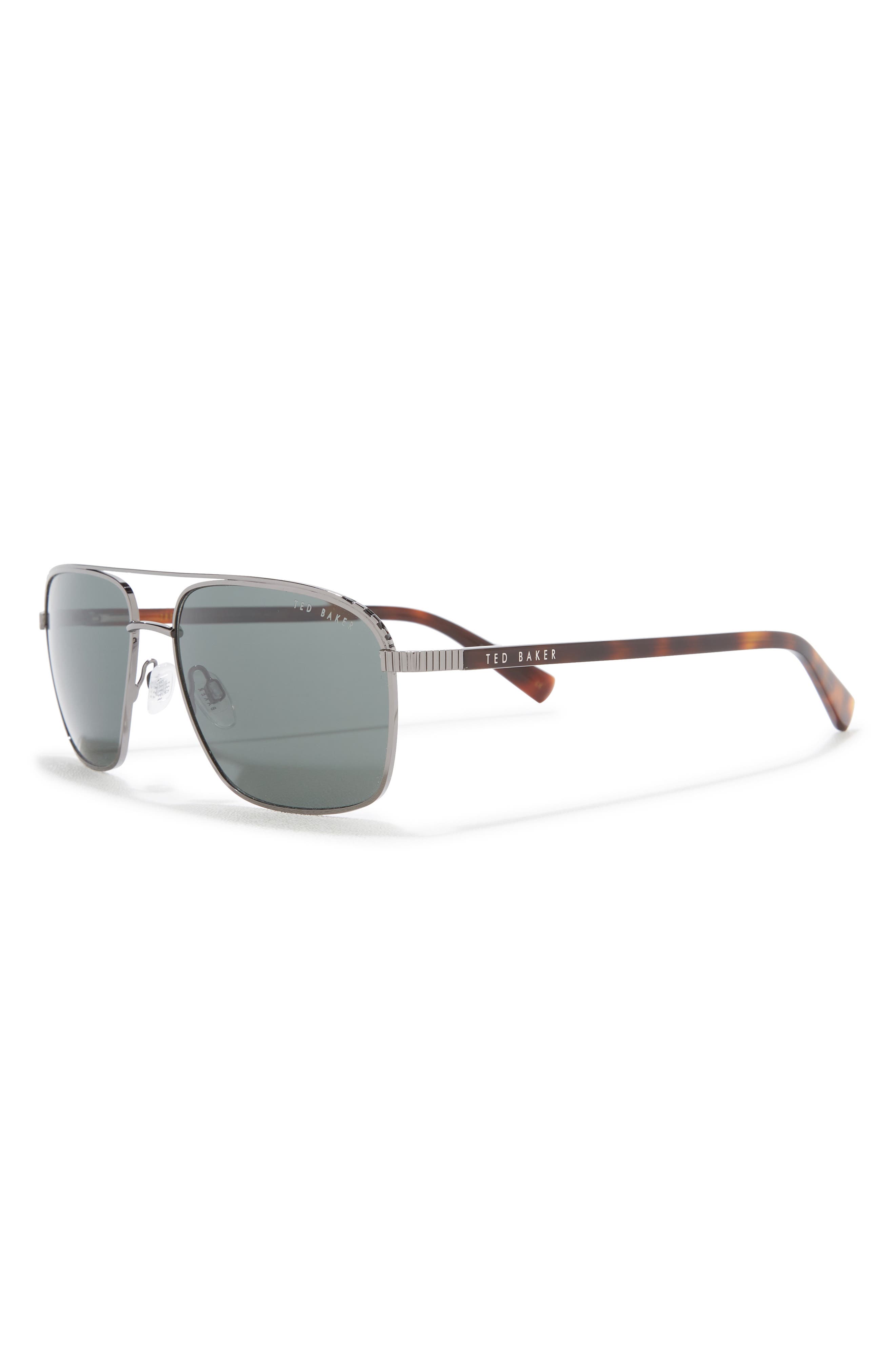 Ted Baker London 59mm Full Rim Polarized Navigator Sunglasses ...